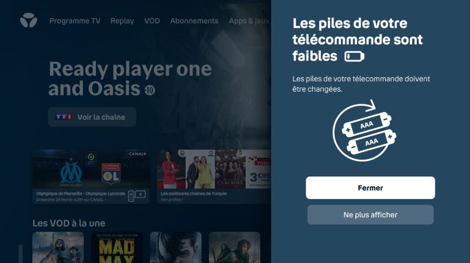 Télécommande Bbox 4K - Assistance Bouygues Telecom