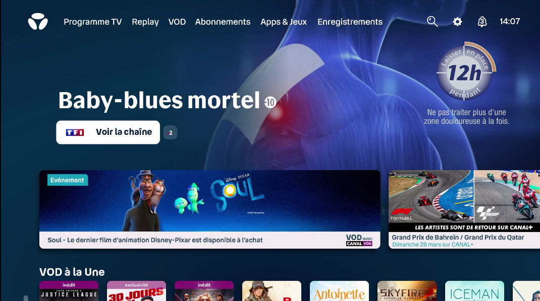 Télécommande Interface TV Bbox Miami et 4K - Assistance Bouygues Telecom