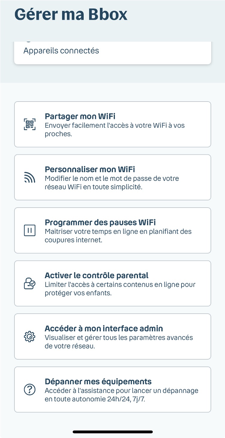 Accès et connexion à l'interface d'administration Bbox - Assistance ...