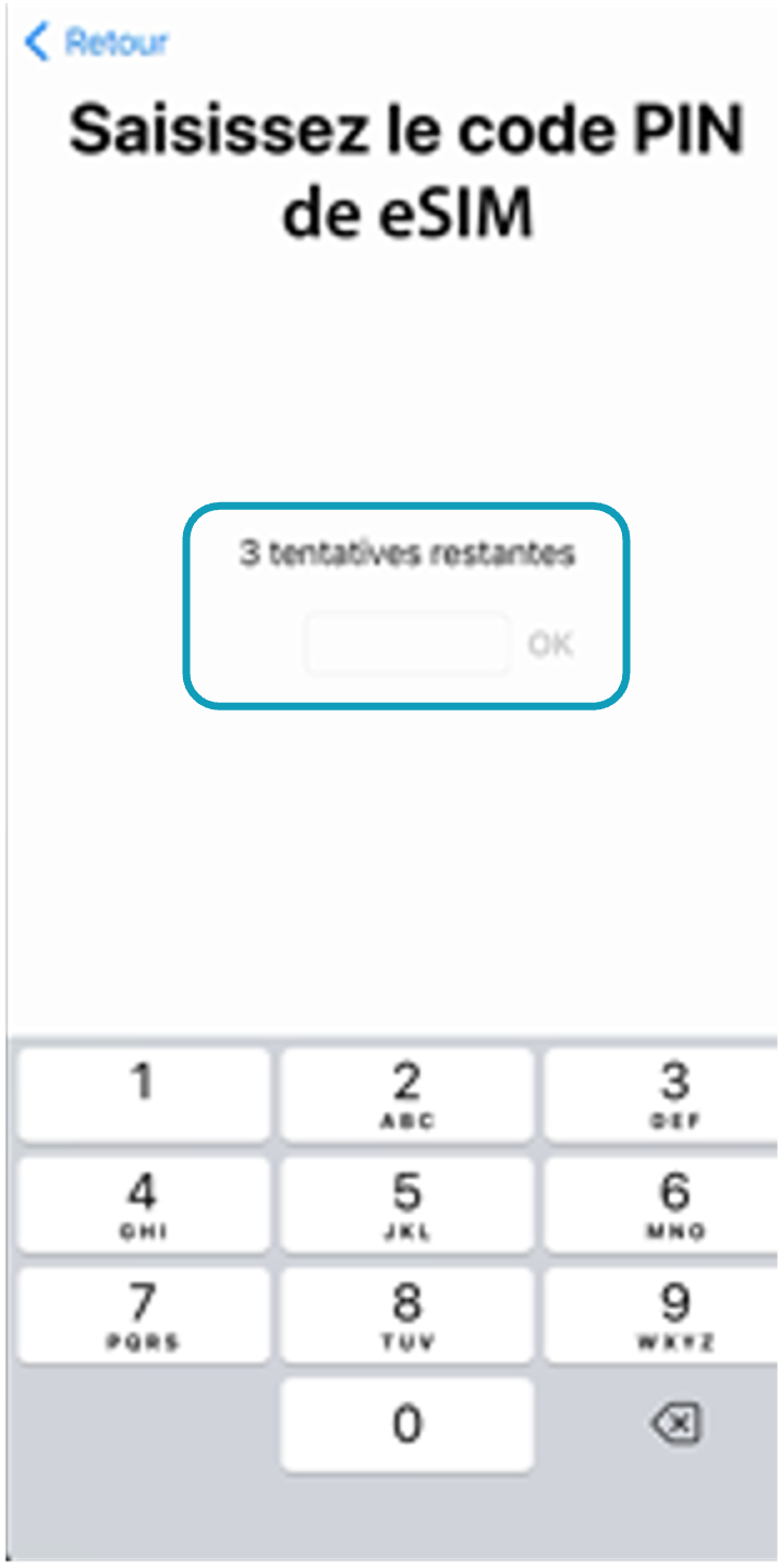 Activation et gestion eSIM sur iPhone - Assistance Bouygues Telecom